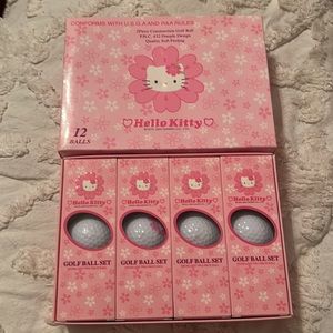 Hello Kitty | Accessories | Rare Hello Kitty Golf Balls Brand New ...